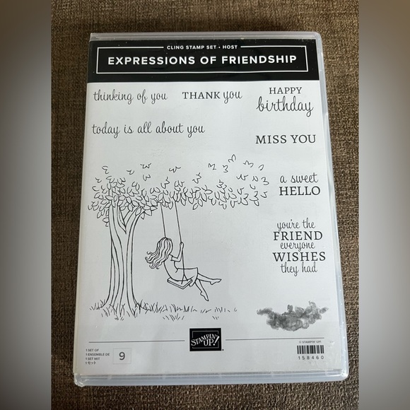 Stampin' Up! | Art | Stampin Up Expressions Of Friendship Stamp Set ...